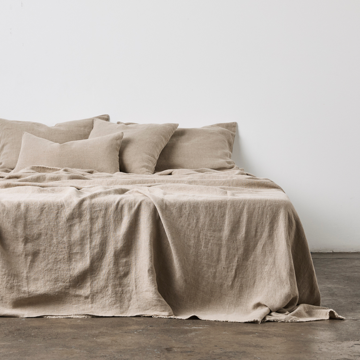 Heavy Linen Bed Cover in Natural – IN BED Store