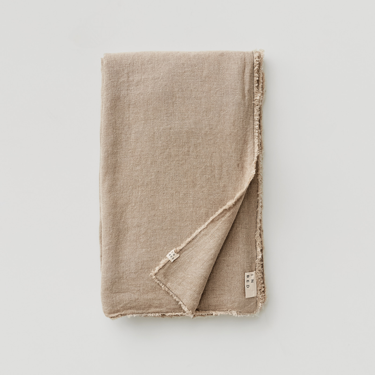 Standard Heavy Linen Bed Cover in Natural – IN BED Store