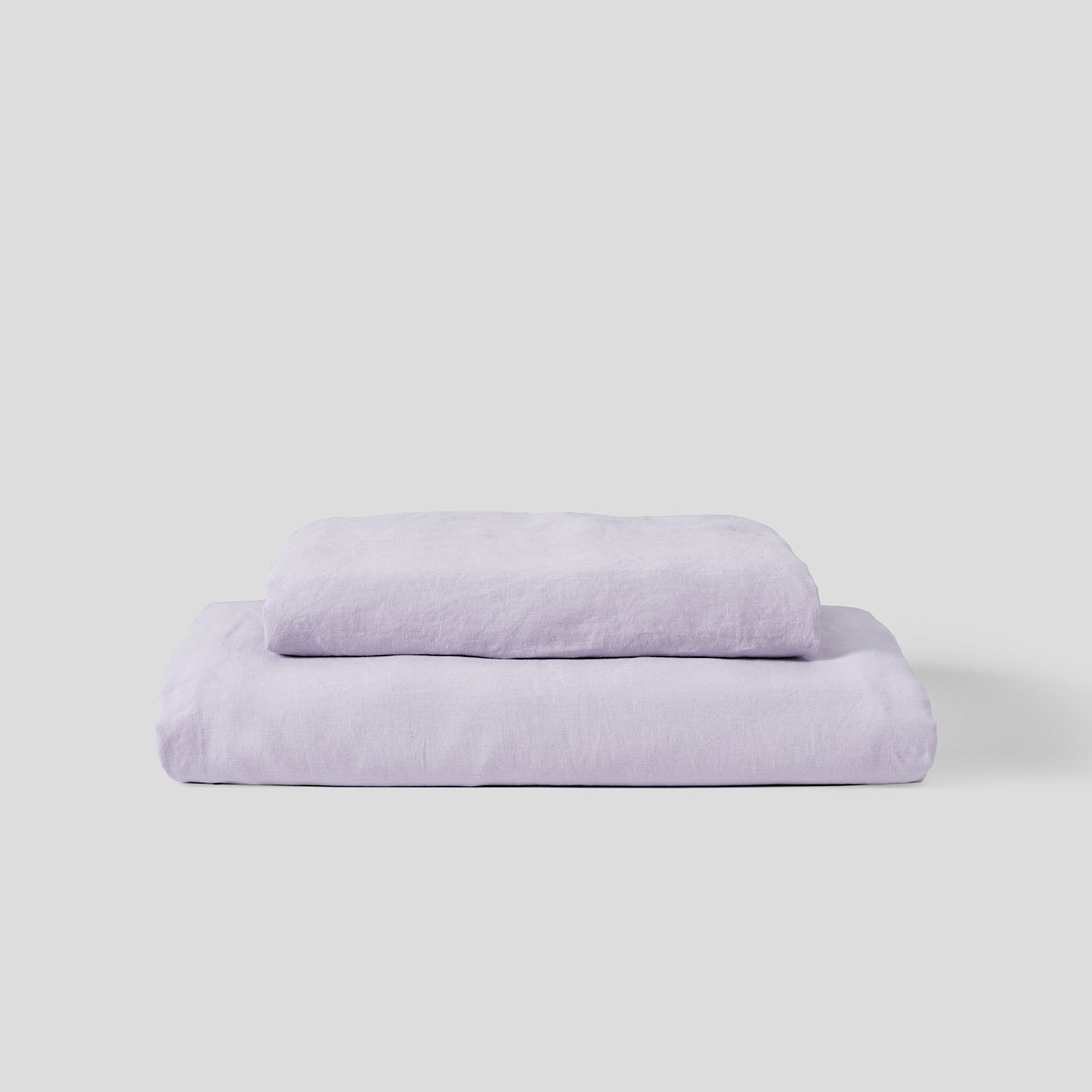 100% Linen Duvet Set Lilac – IN BED Store