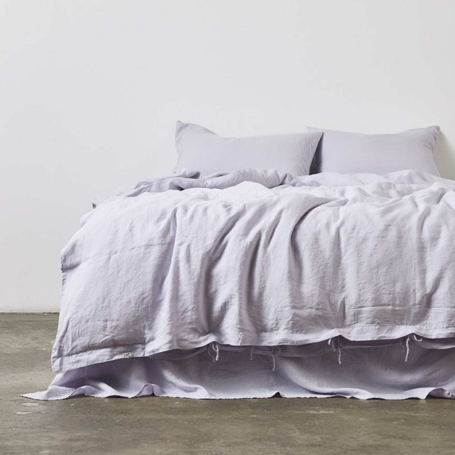 100% Linen Duvet Cover in Lilac – IN BED Store